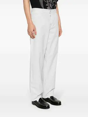 Carhartt Work In Progress Single Knee Straight-leg Trousers - Grey