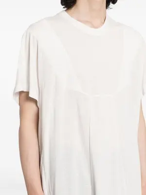 JULIUS Fine-knit Cotton T-shirt - White