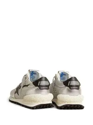 GOLDEN GOOSE Marathon Ripstop Sneakers - Silver