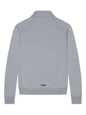 TEAM WANG DESIGN Logo-print Zipped Track Jacket - Grey