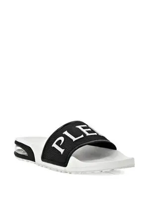 PLEIN SPORT Logo-print Slides