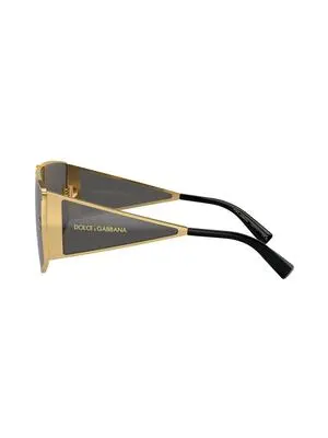 Dolce & Gabbana Dna Mask Sunglasses - Gold