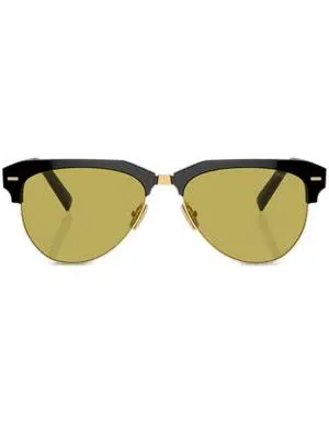Miu Miu Navigator Sunglasses - Black