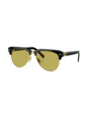 Miu Miu Navigator Sunglasses - Black