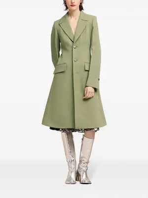Ami Single-breasted Wool Coat