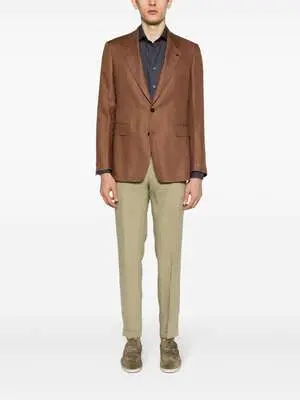Paul Smith Linen Tapered Trousers