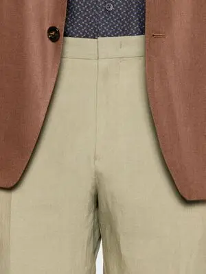 Paul Smith Linen Tapered Trousers