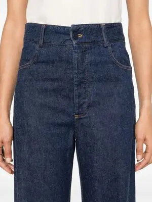 BASERANGE High-waisted Straight-leg Jeans
