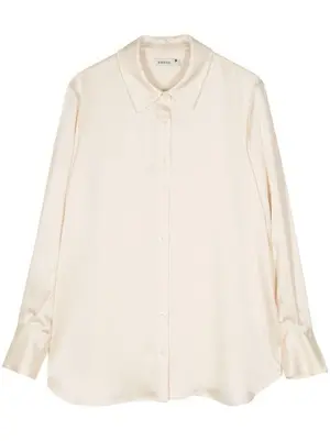Simkhai Curved Hem Shirts For Women