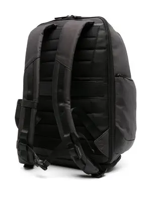 PIQUADRO Logo-plaque Panelled Backpack
