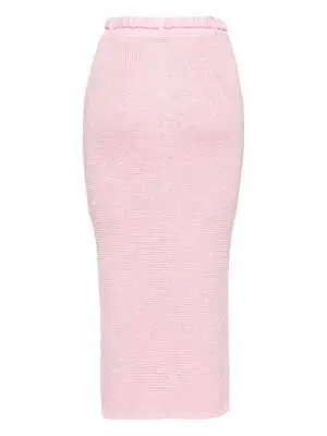 Alessandra Rich Sequined Midi Pencil Skirt