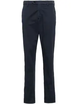 LARDINI Mid-rise Tapered Chinos