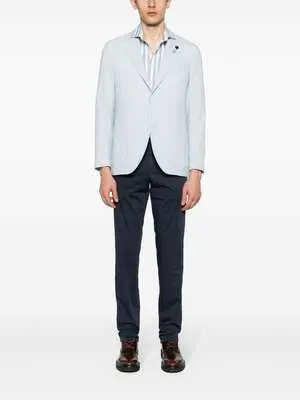 LARDINI Mid-rise Tapered Chinos