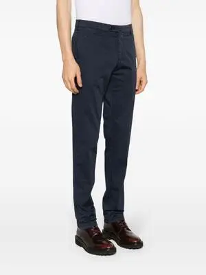 LARDINI Mid-rise Tapered Chinos