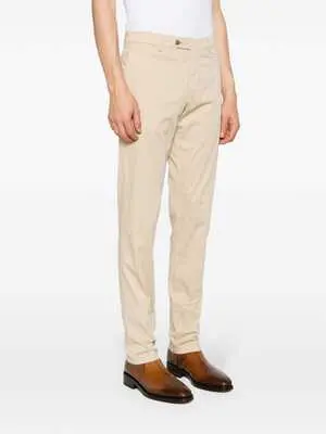 LARDINI Paris Slim-leg Chino Trousers - Neutrals