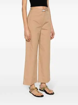 Liu Jo Belted Straight-leg Trousers