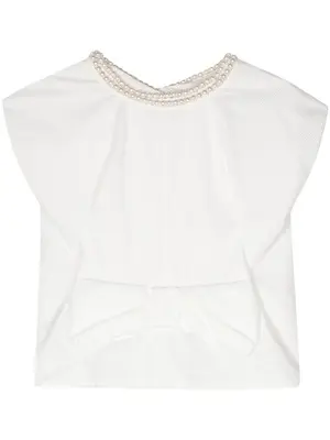Junya Watanabe Round Neck Blouses