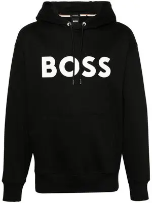 Boss Drop Shoulder Sweatshirts Hoodies For Men