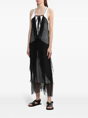 N°21 Layered Silk Midi Dress