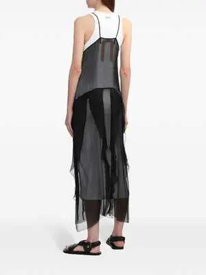N°21 Layered Silk Midi Dress
