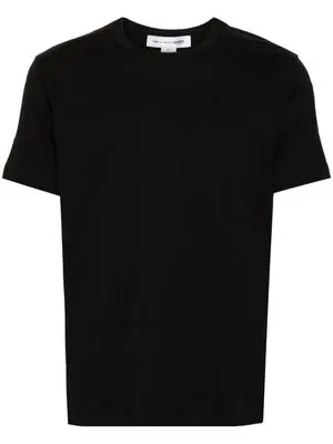 Comme Des Garçons Crew-neck Cotton T-shirt - Black