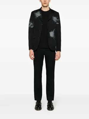 Comme Des Garçons Crew-neck Cotton T-shirt - Black
