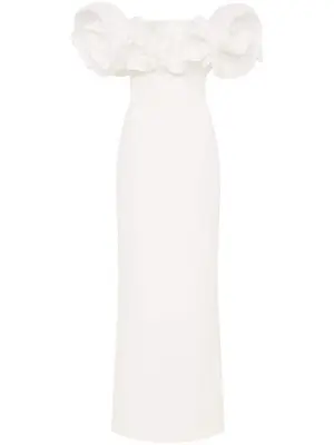 Rebecca Vallance Tessa Ruffled Gown
