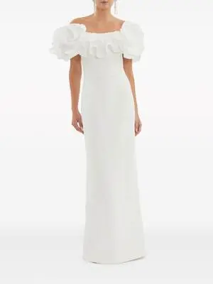 Rebecca Vallance Tessa Ruffled Gown