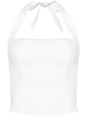 REFORMATION Malika Linen Top