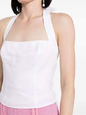 REFORMATION Malika Linen Top