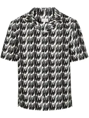 Moncler Monogram-print Cotton Shirt