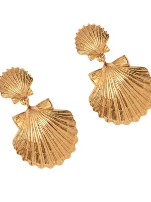 JENNIFER BEHR Caspian Shell Earrings