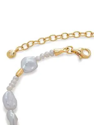 Monica Vinader Scatter Pearl Bracelet - Gold