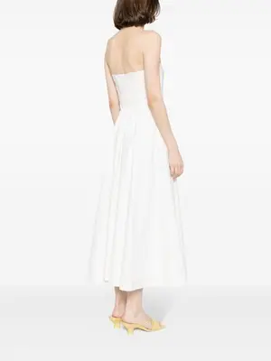 REFORMATION Astoria Strapless Midi Dress