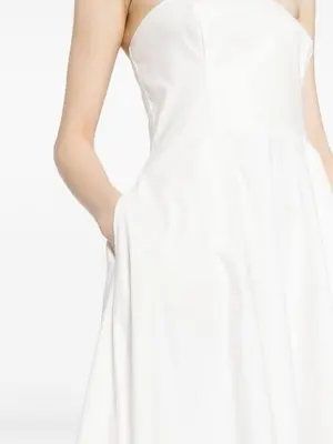REFORMATION Astoria Strapless Midi Dress
