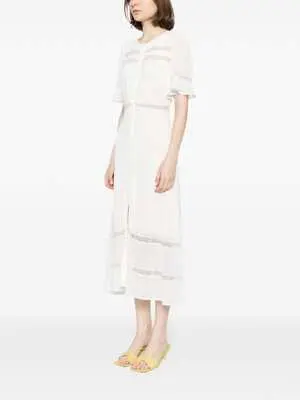 REFORMATION Woodson Midi Dress - Neutrals