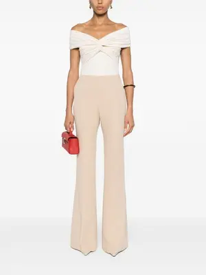 Ermanno Scervino Pressed-crease Flared Trousers