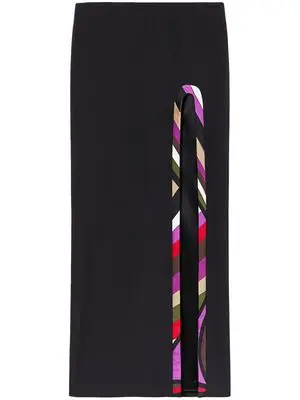 Emilio Pucci Iride-trim Maxi Skirt
