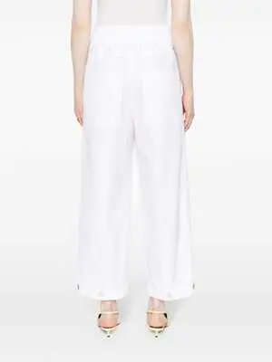 JIL SANDER Poplin Cotton Trousers