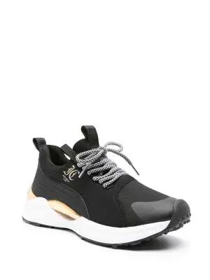 Just Cavalli Panelled Lace-up Sneakers