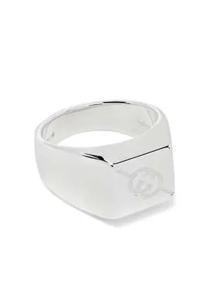 Gucci Interlocking G Signet Ring