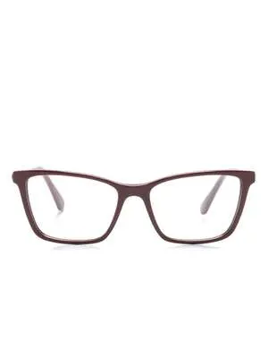 SWAROVSKI Sk2015 Rectangle-frame Glasses