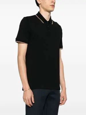 BOSS Logo-embroidered Cotton Polo Shirt