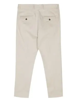 DELL'OGLIO Sandy Mid-rise Trousers