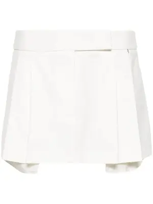 NISSA Low-Rise Pleated Miniskirt