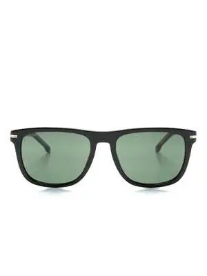 BOSS Rectangle Frame Sunglasses - Black