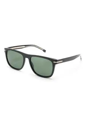 BOSS Rectangle Frame Sunglasses