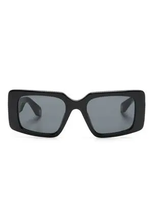 Roberto Cavalli Rectangle-frame Sunglasses - Black