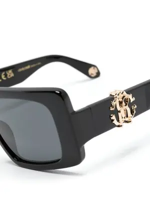 Roberto Cavalli Rectangle-frame Sunglasses