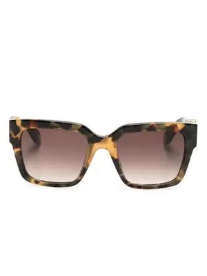 Roberto Cavalli Square Frame Sunglasses - Brown